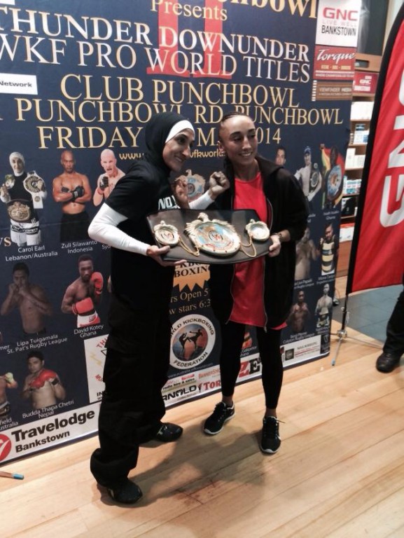 Weigh-in Carol Earl vs Meryem Uslu – WKF GERMANY